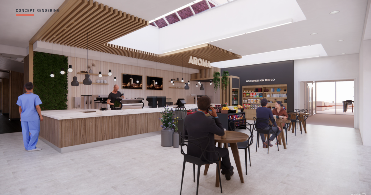 Hospital Lobby, Cafe, Gift Shop Upgrades - South County Health ...