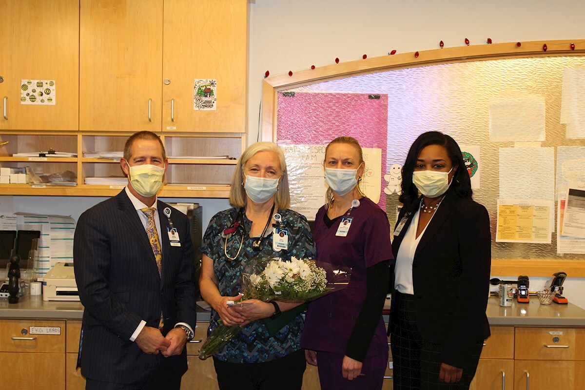 South County Health | Pam Hargraves, RN receives DAISY Award for…